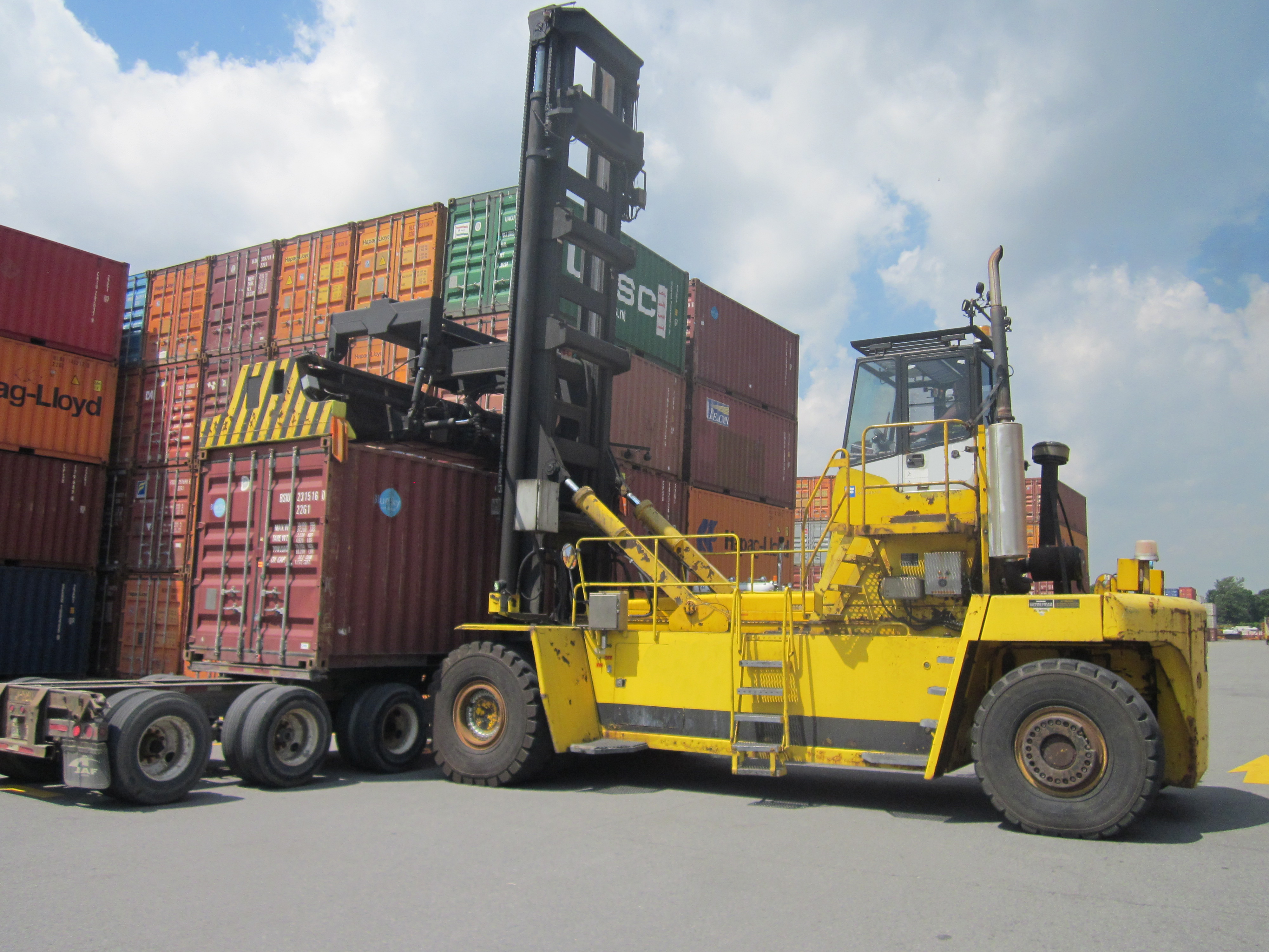 Used Loaded Container Handlers For Sale | IEEForklift.com